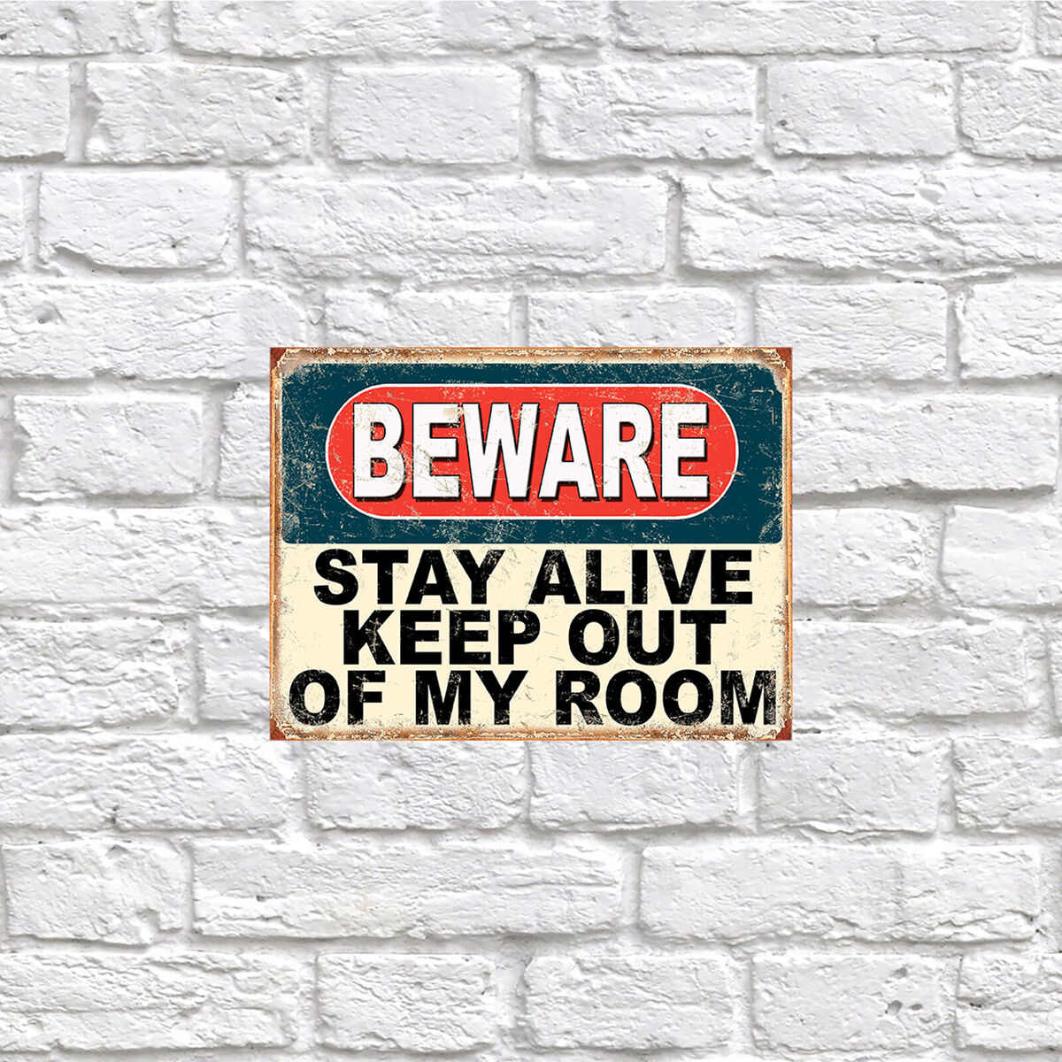 Keep Out Of My Room Signs SignMission Ryan's Room Sign Crossing Zone