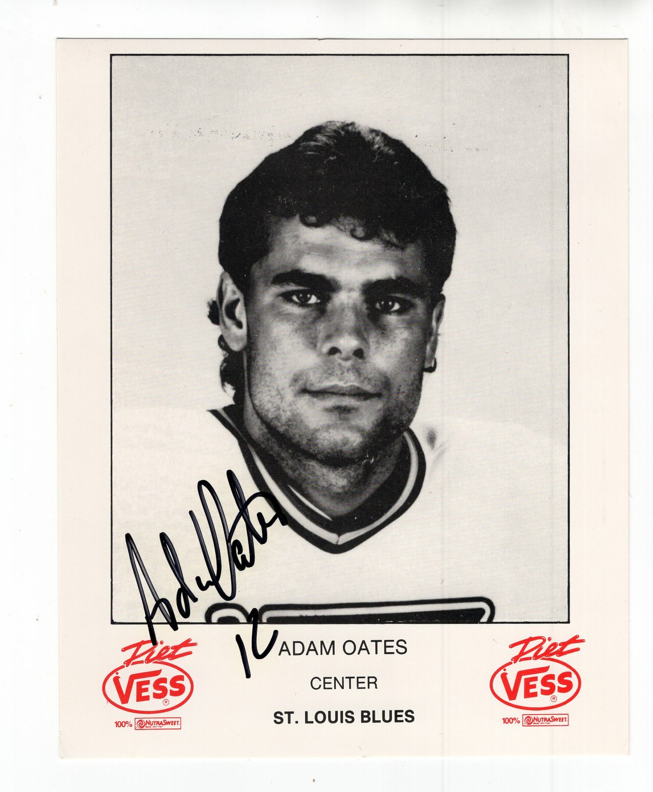 Adam Oates Auto Signed Photo Beckett Certified BAS | eBay