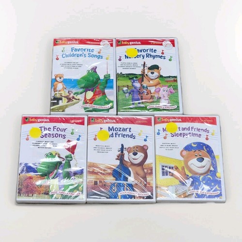 baby genius Favorite Nursery Rhymes & Favorite Children's Songs LOT DVD ...