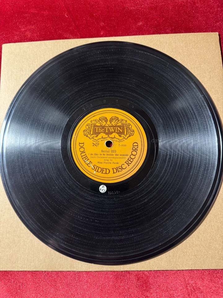 78Rpm, Music Hall Classic, Florrie Forde 'I Do Like To Be Beside The ...
