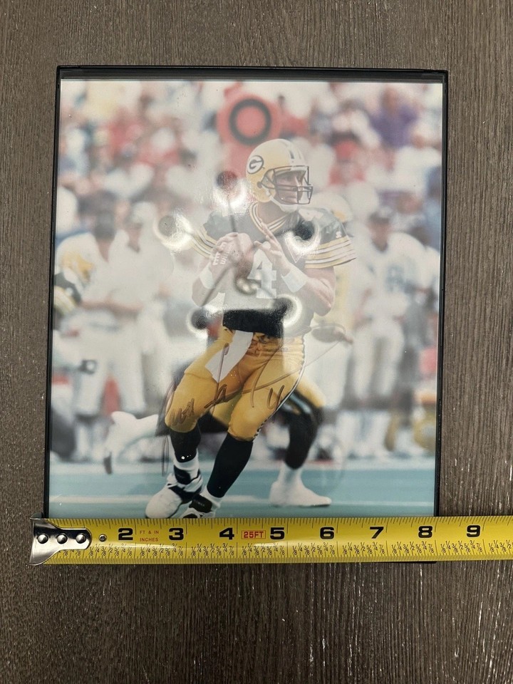 Brett Favre Autograph 8x10 SKU:412 | eBay