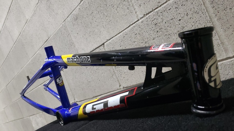 GT Mach One 4130 Chromoly BMX Frame – Vintage Old School – Late 90s ...