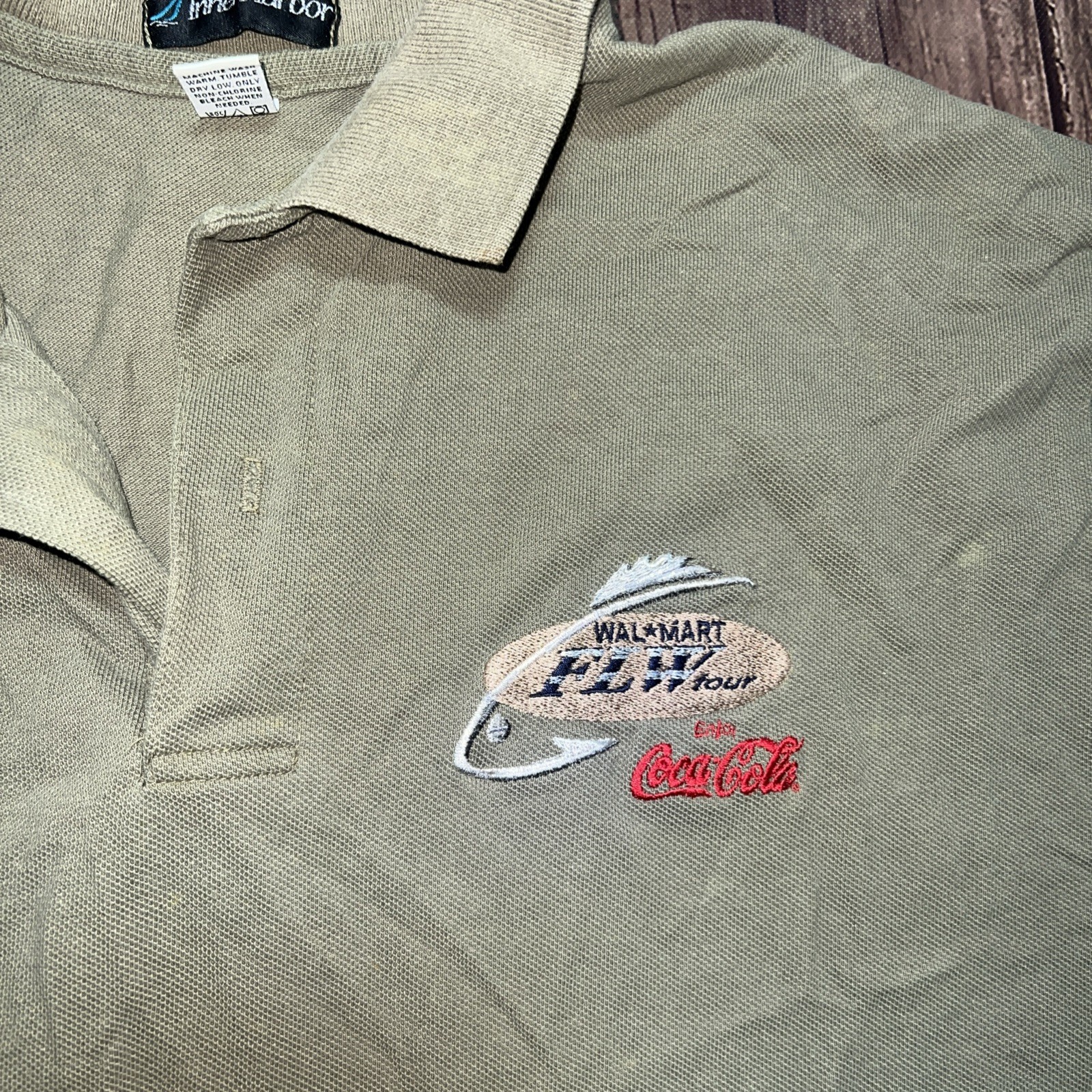 Walmart Flw Tour Coca Cola Polo T Shirt Size Xl - Gem