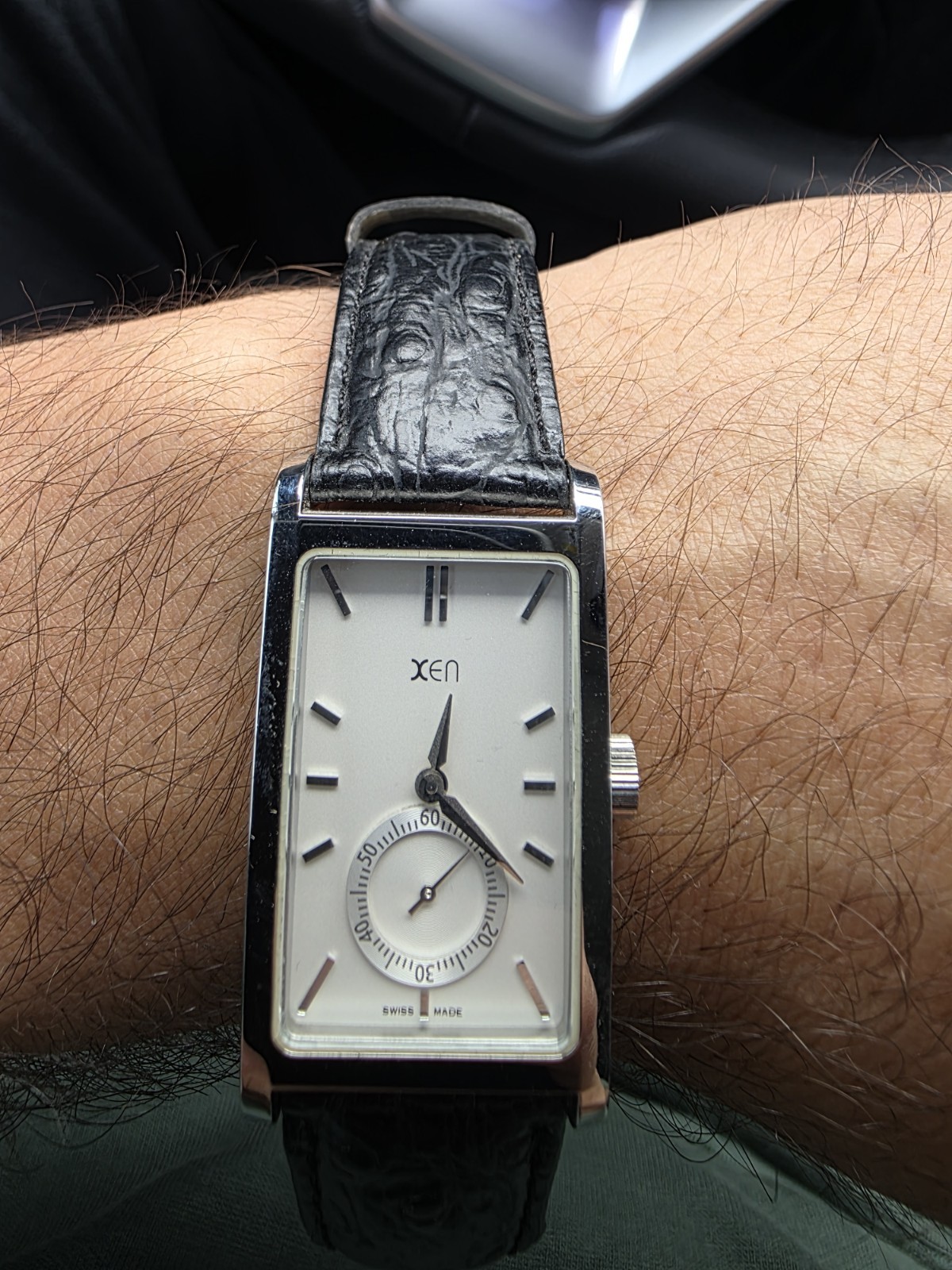 Xen Watch XQ 0026. New Battery Works Black Anti Aller… - Gem