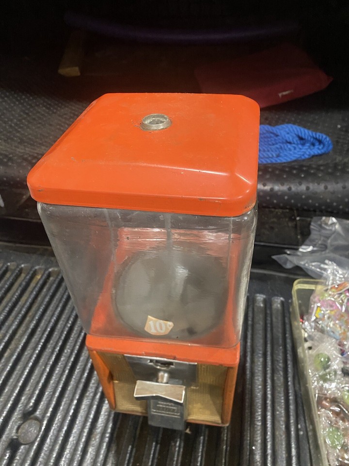 Antique Vintage Northwestern Small Glass Globe Gumball Candy Nut ...