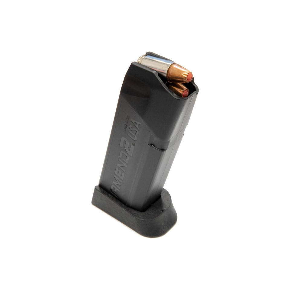 G19 Magazine Fits GL0CK G19/G26 10-Round Amend2 A219 Made in the U.S.A ...