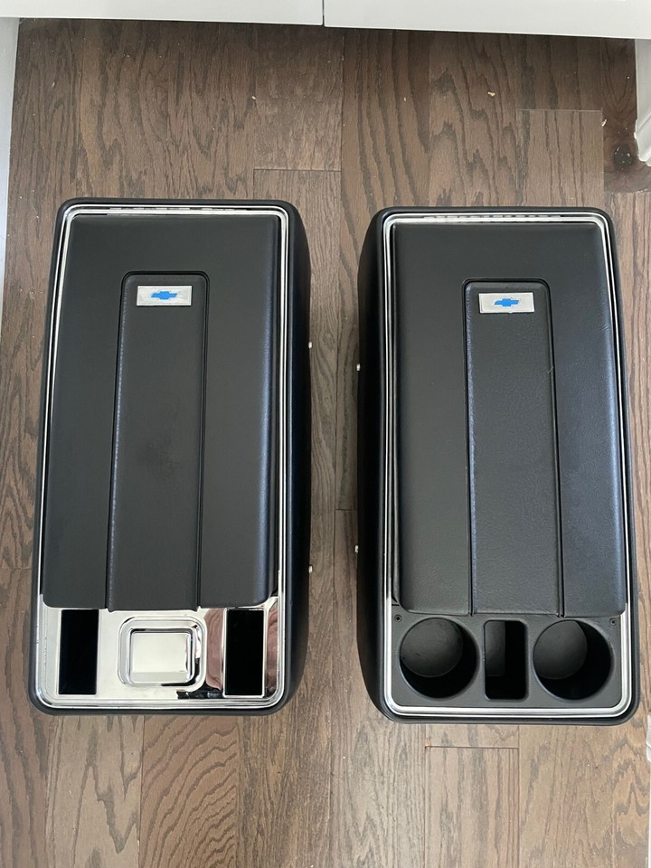 67-72 73-80 CHEVY 69-72 K5 BLAZER BLACK CENTER CONSOLE 67-72 C10 TRUCK ...