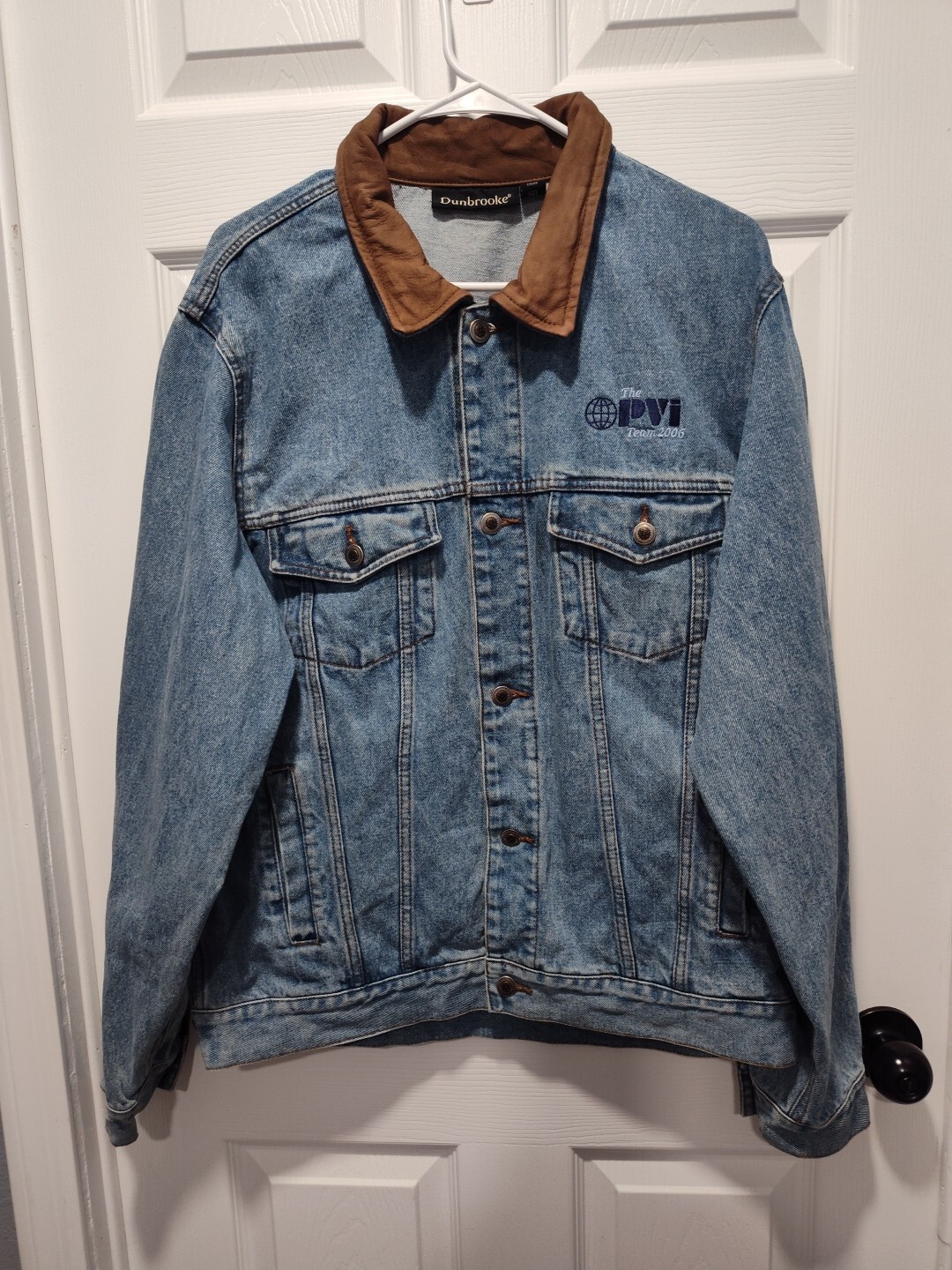 Men's Vintage Dunbrooke Upstream Denim Jean Jacket Me… - Gem