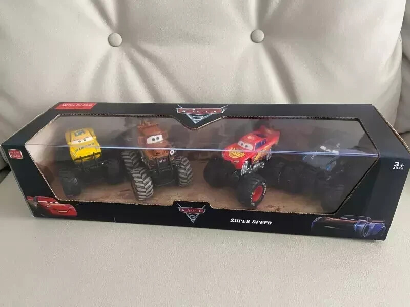 Cars Monster Truck Toys Lightning McQueen Cruz Ramirez Mater Jackson ...
