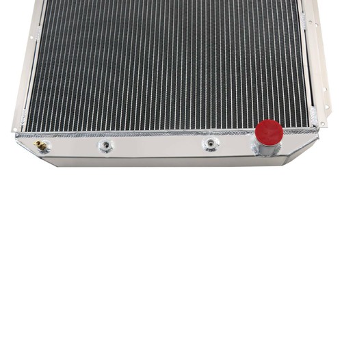 4 Row Aluminum Radiator For 1953-56 Ford F-100 F-250 F-350 Pickup GM l6 ...