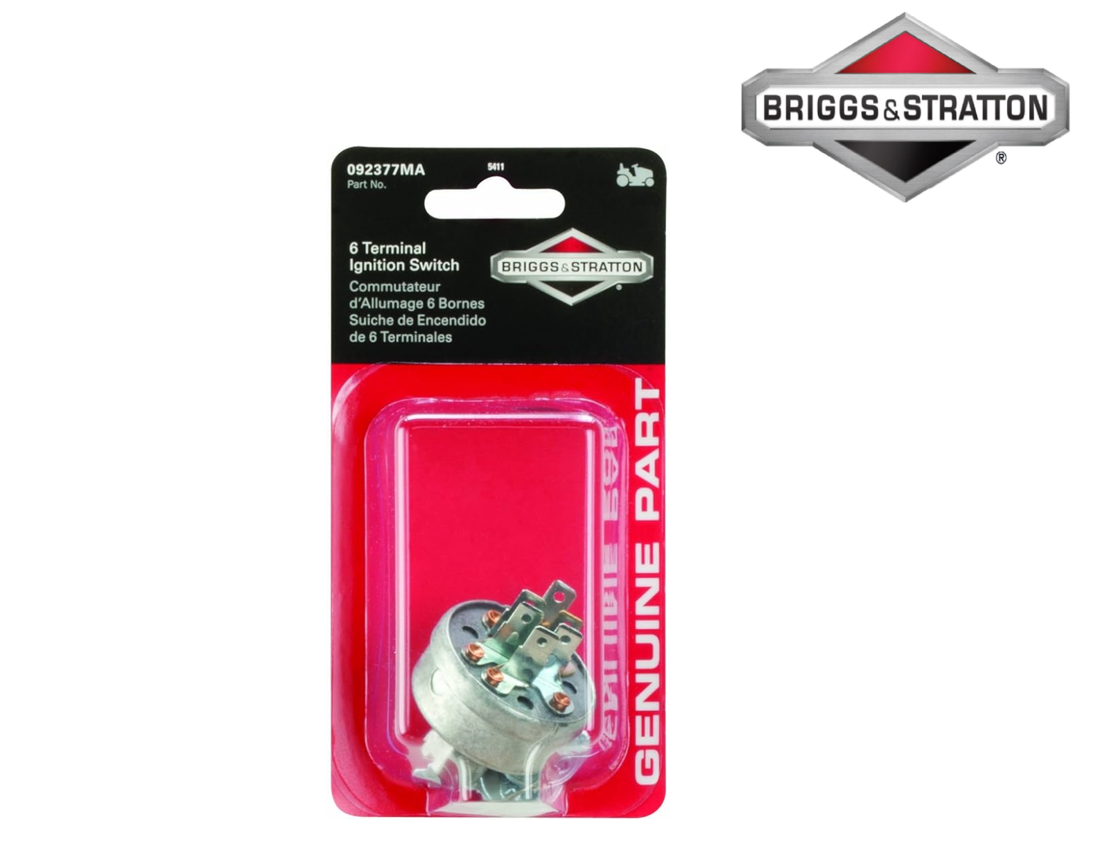Briggs & Stratton 6 Terminal Ignition Switch 5411K for sale online | eBay