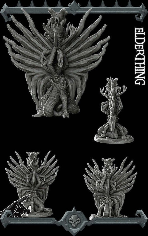 ELDER THING - Miniature | All Sizes | Dungeons and Dragons | Pathfinder ...