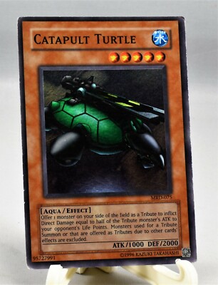 YuGiOh! Catapult Turtle MRD-075 Super Rare Holo ~ Yu-Gi-Oh! ~ Played | eBay