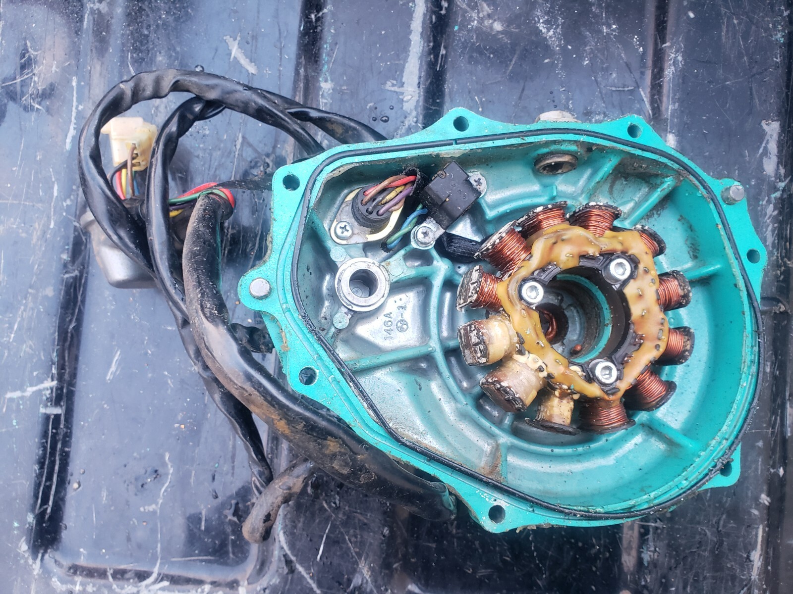 Kawasaki STX ZXI 900 JET SKI STATOR IGNITION CHARGING COIL MAGNETO ...