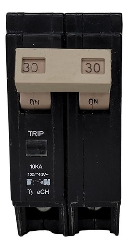 Eaton CHF230 Used 2-Pole Plug-On Cutler-Hammer Circuit Breaker 120/240 ...