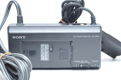 Sony AC V60a Power Adapter Charger for NP-33 NP-55 NP-66 NP-66H NP-68 ...