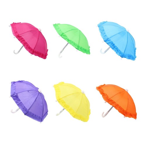 Doll Umbrella Mini Color Umbrella, Cute Mini Umbrella Toys, Painting ...
