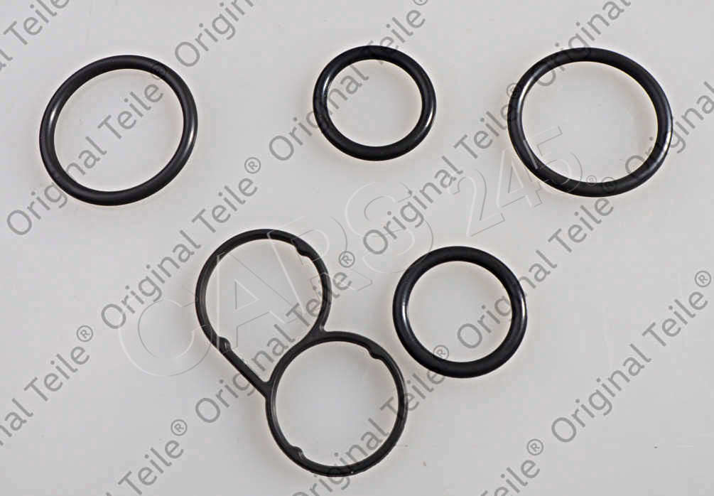 Genuine Gasket Set For Oil Filter Holder VW AUDI Phaeton A8 057198405 ...