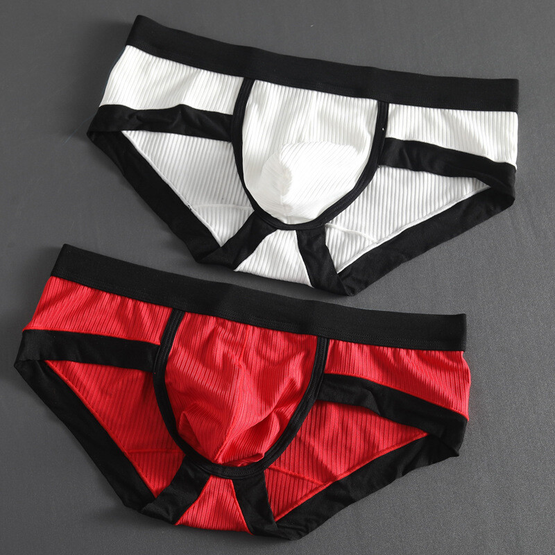 Men's Sexy Briefs Panties Low Rise Bulge Pouch Underwear Boxer Shorts ...