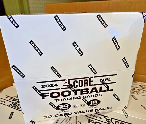 2024 Panini SCORE Football Value Fat Cello Pack Box 12 Packs Factory ...