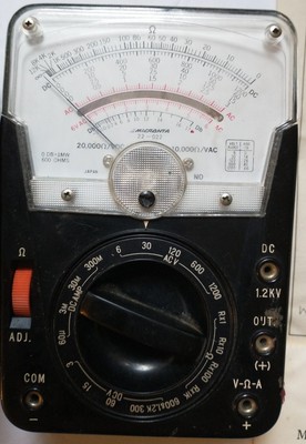 Vintage MICRONTA Multi-meter Model 22-022, | eBay