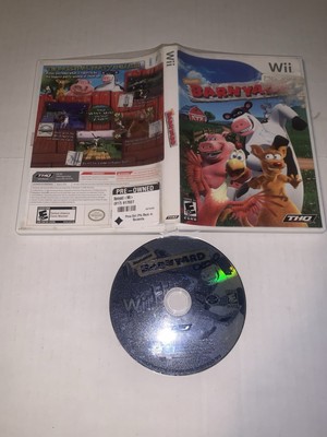 Nickelodeon Barnyard Nintendo Wii Game 2006 In Case No Manual, Tested ...