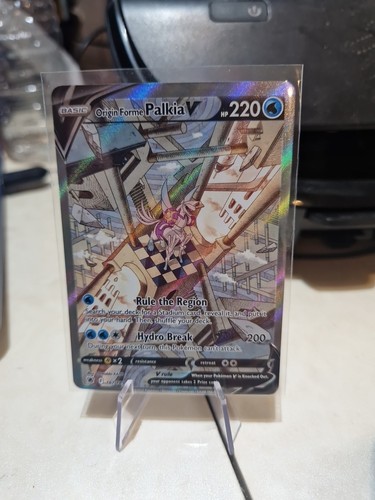 Pokémon Origin Forme Palkia TCG Full Art Holo Card 167/189 Ultra Rare ...
