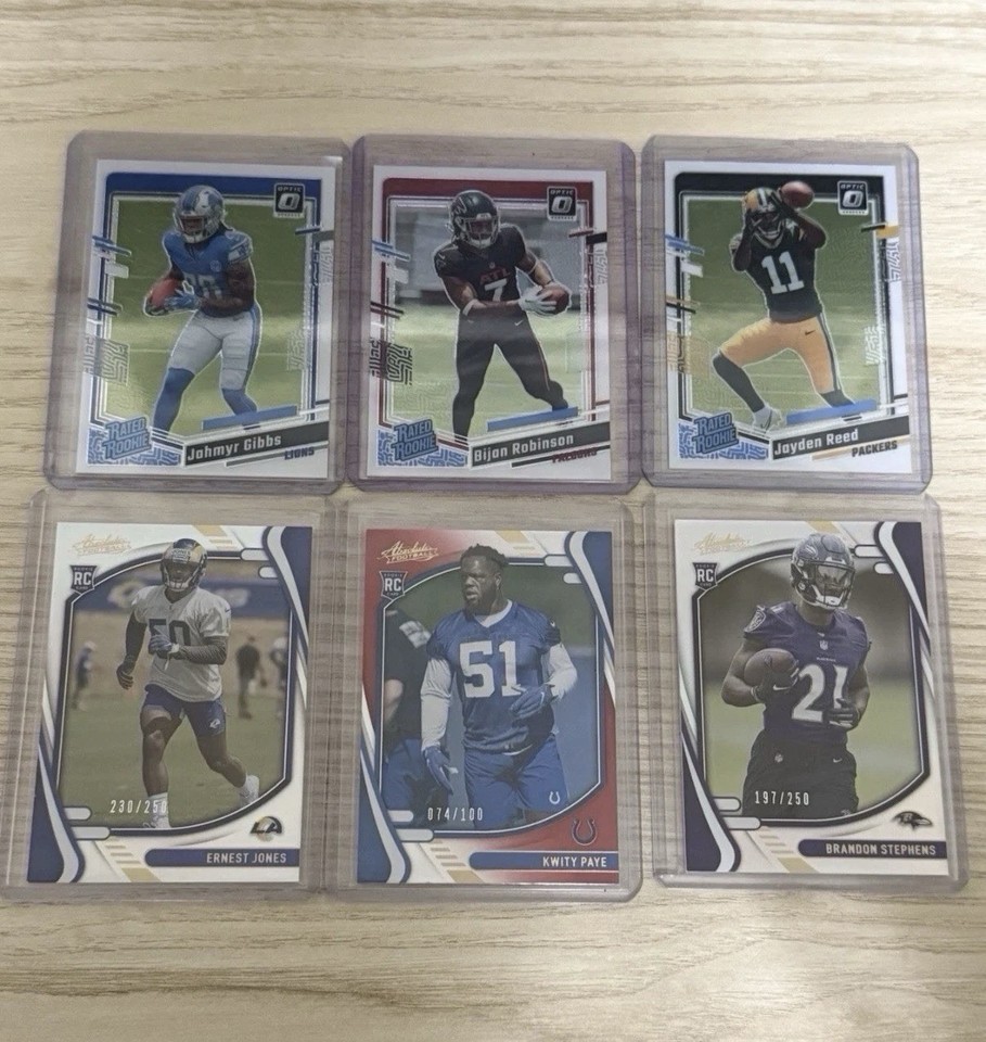 Nfl Sports Card Lot Numbered, Rookies, Inserts, Parallels , autos ...