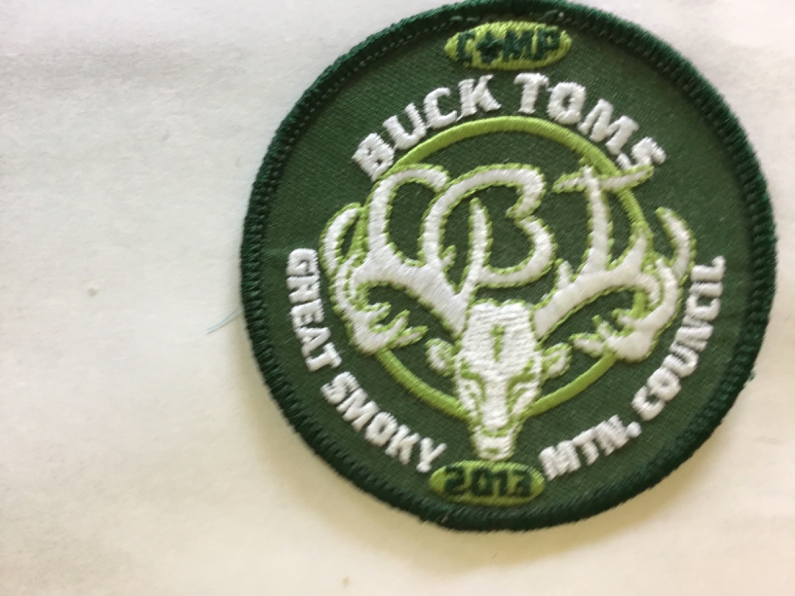 2013 Camp Buck Toms pocket patch | eBay
