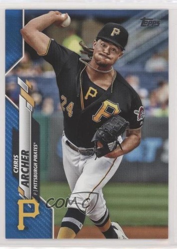 2020 Topps Wal-Mart Blue Border /299 Chris Archer #59 | eBay