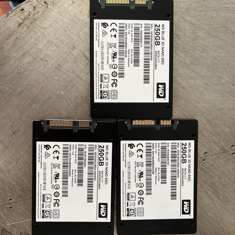 WD Blue PC SSD 250gb Internal SATA Solid State Drive for Laptops ...