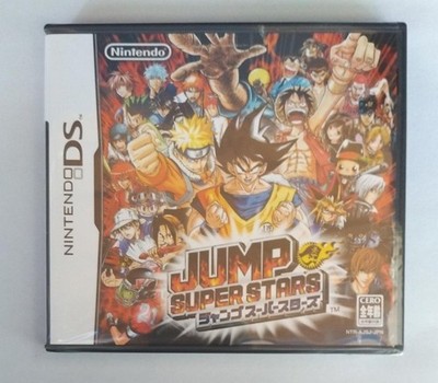 Jump Super Stars Nintendo DS Japan Import New Sealed NTSC-J Anime ...