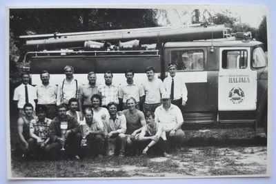 1970s USSR Russia Soviet Firefighters w Awards Photo | eBay