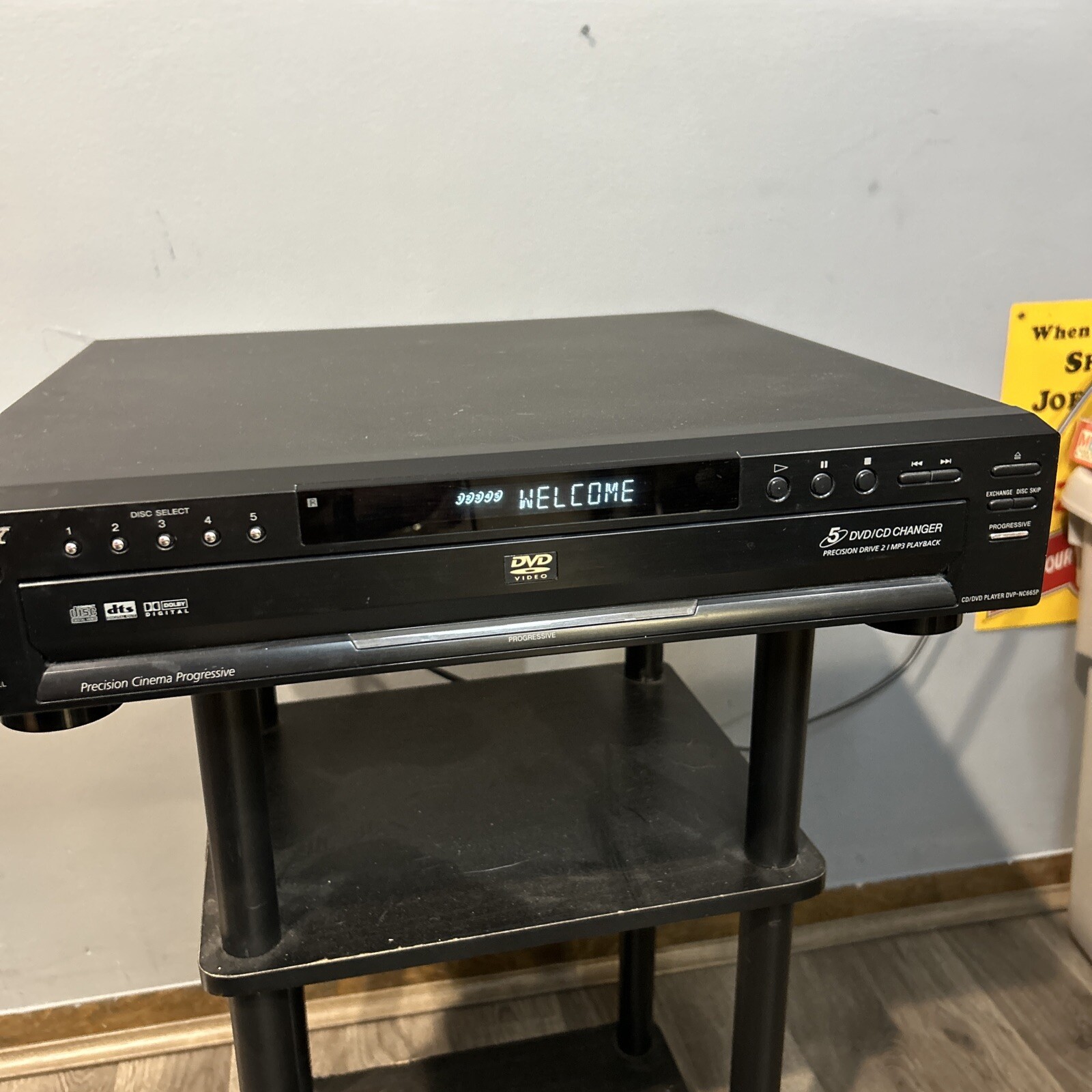 VTG Sony DVP-NC655P 5 Disc DVD/CD Player No Remote Tested And Working ...