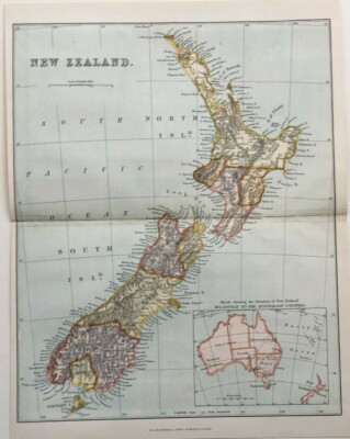Pre-1900 - C1870 Map