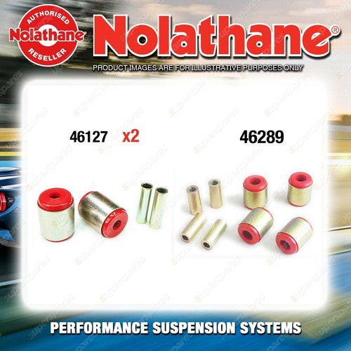 Rear Nolathane Suspension Bush Kit for HOLDEN FRONTERA MX 4/6CYL 2/1999 ...