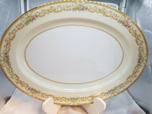 Vintage Noritake Occupied Japan Large Porcelain Serving Platter ...