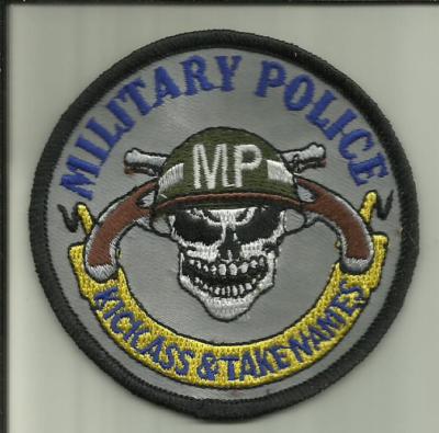 Military Police Logo Skull