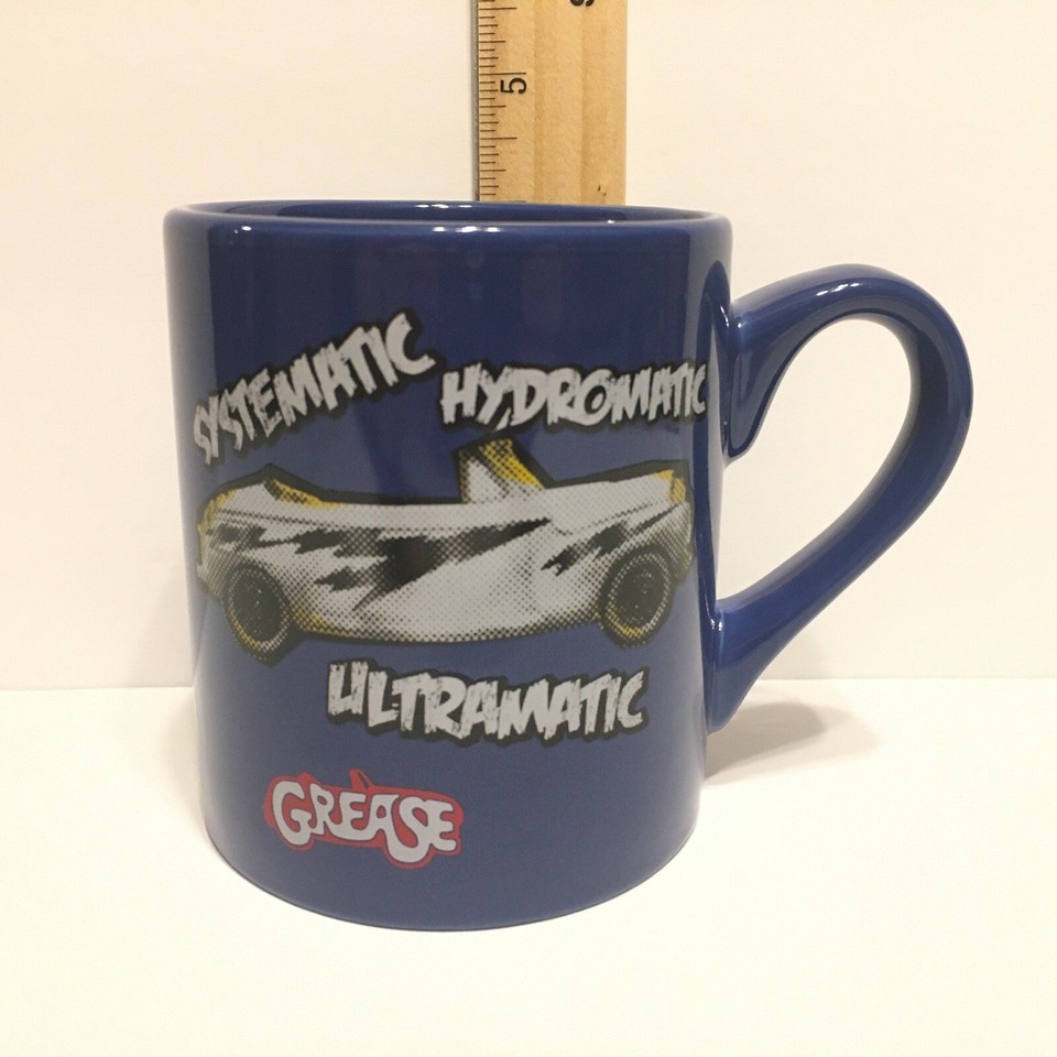 GREASE Movie Coffee Mug T Birds Ford Lighting Car John Travolta Olivia ...