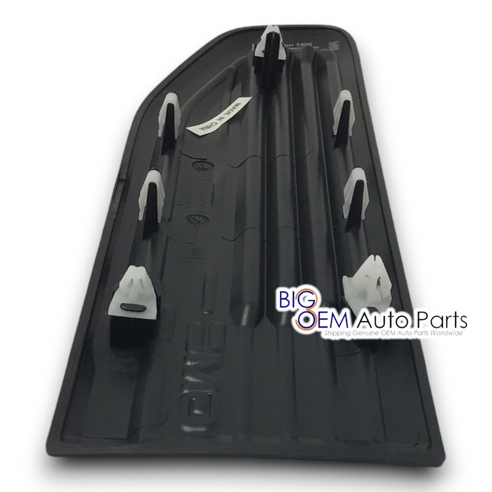 2019 - 2024 GMC Sierra 1500 front RH Passenger Fender Vent Emblem black ...