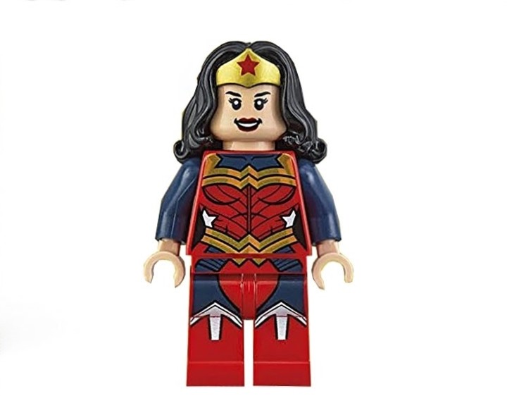 Wonder Woman Lego Costume Custom WONDER WOMAN Minifigure W/Sword
