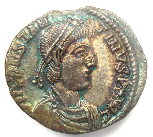 Constantine III AR Siliqua Silver Roman Coin 407-411 AD - Certified NGC ...