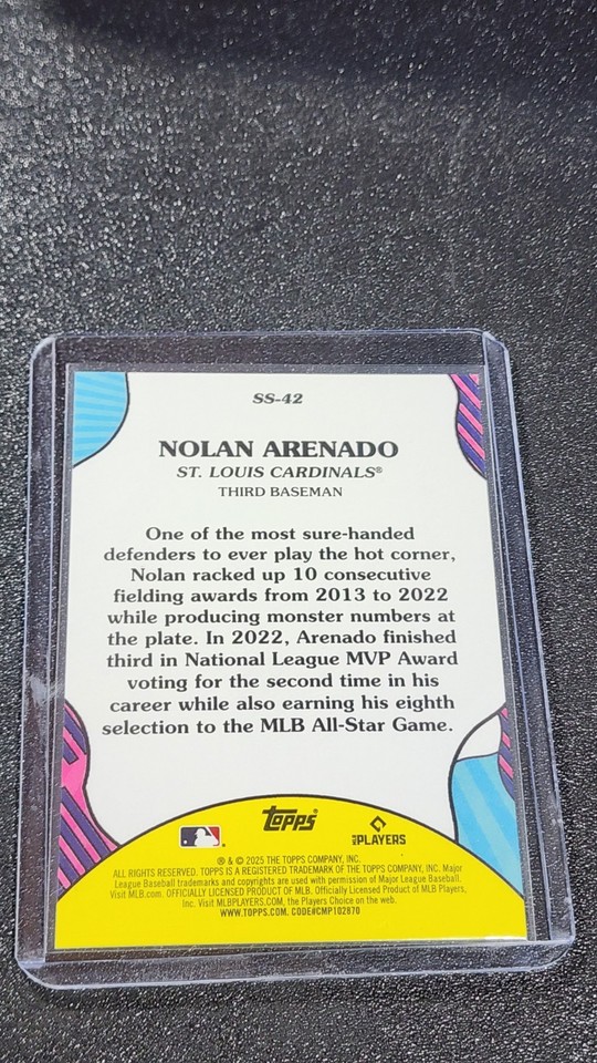 2025 Topps Series 2 - Summer Superstars Nolan Arenado #SS-42 | eBay