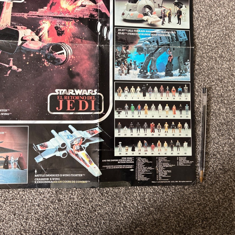 Vintage Starwars Product Poster | eBay UK