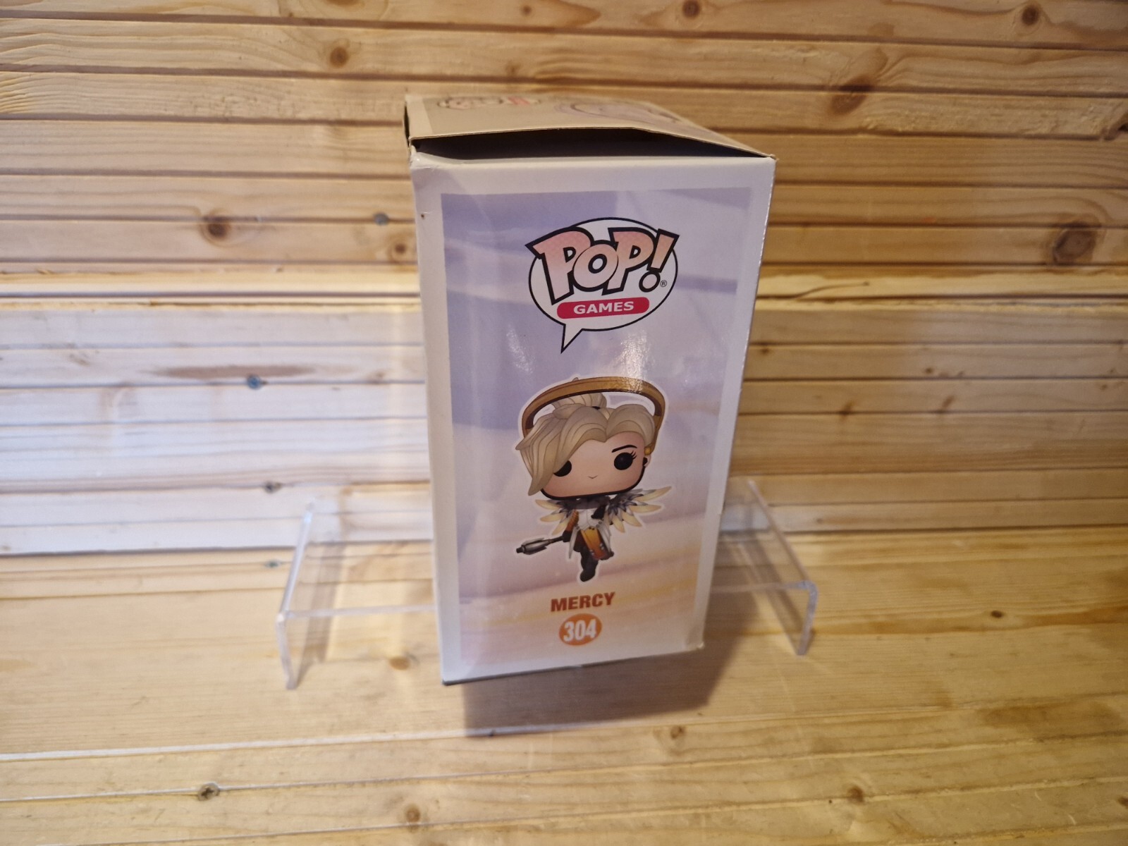 Funko POP Games #304 Blizzard Overwatch Mercy Colbalt Exclusive Figure ...