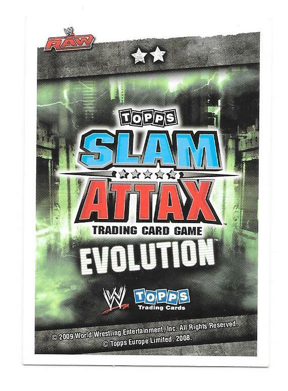 Carte - Catch Topps Slam Attax 2008 Evolution - RAW - Alicia Fox | eBay