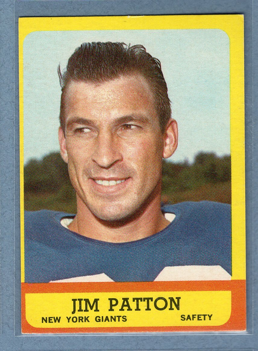 1963 Topps #58 Jim Patton SP EX-MT GO141 | eBay