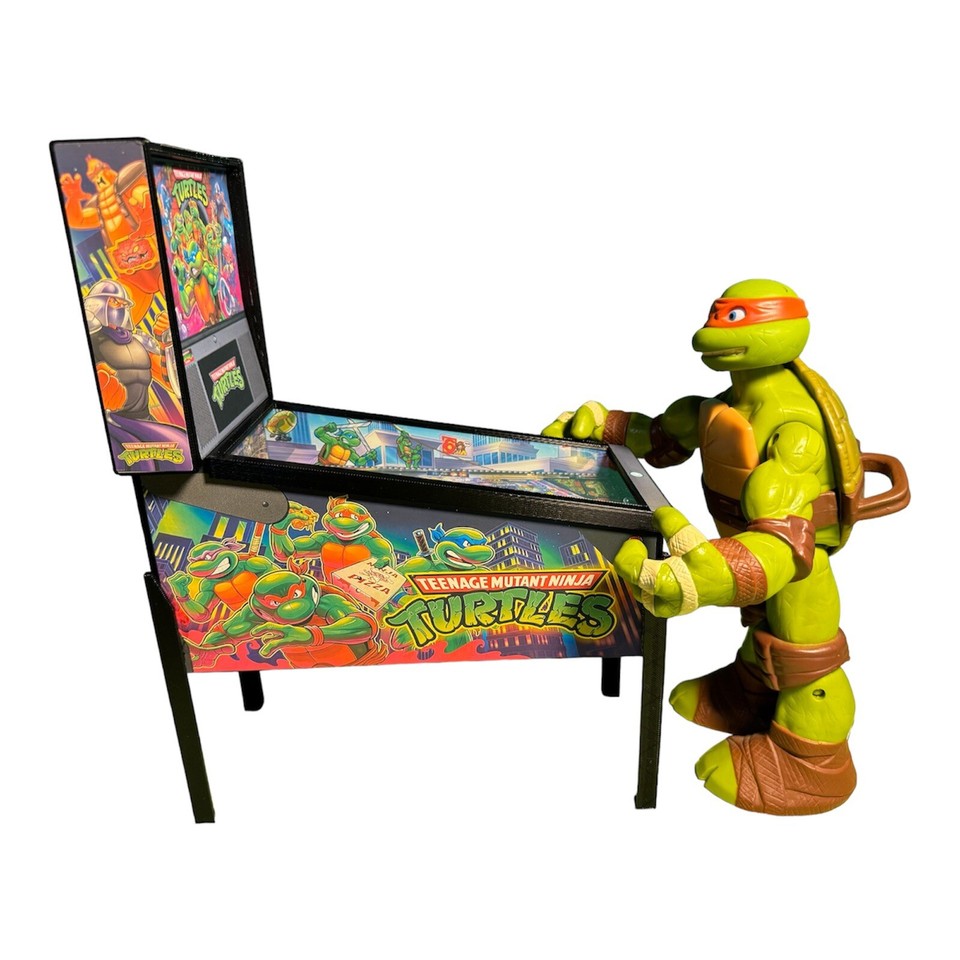 Replica Stern “Teenage Mutant Ninja Turtles” Large 1:6 Scale Model ...