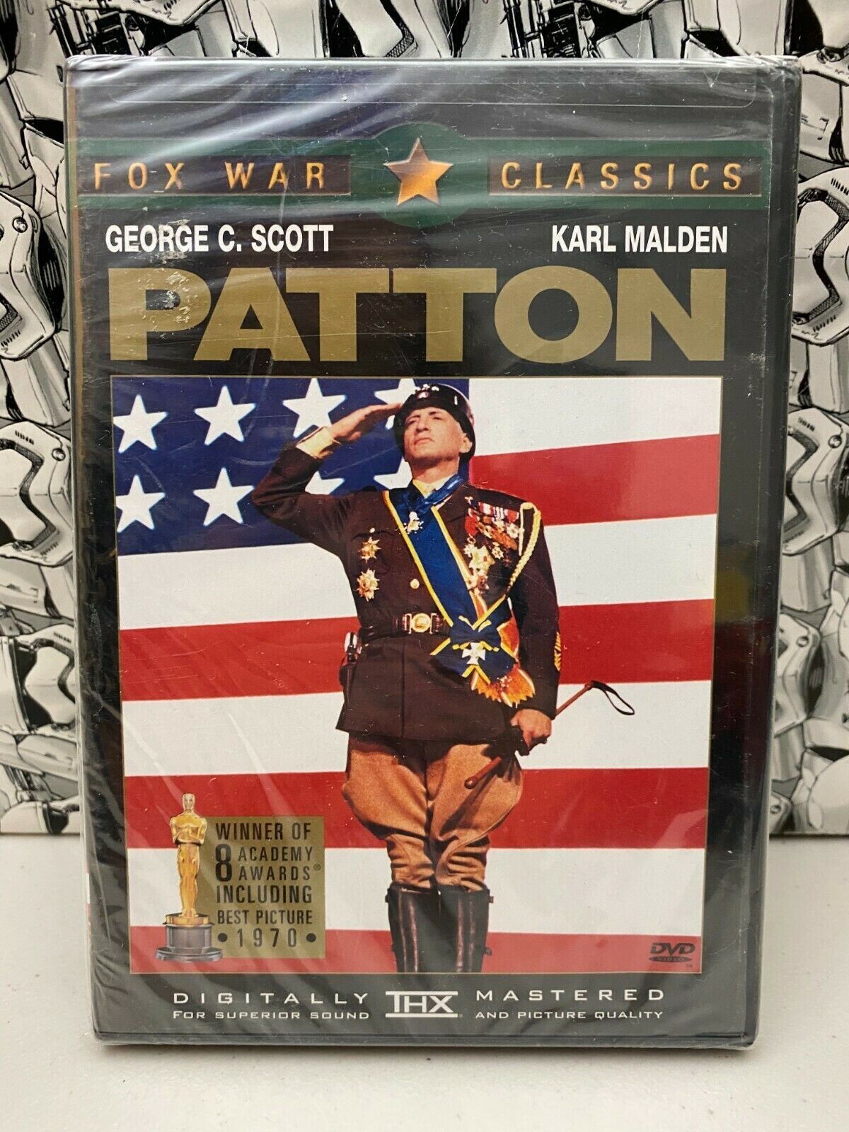 PATTON, GEORGE SCOTT, NEW 2 DISC DVD SET WITH BONUS FEATURES ON SALE | eBay