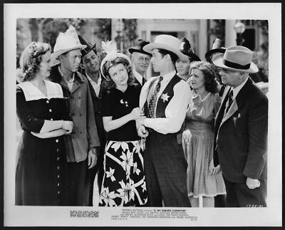 Roy Acuff Irene Ryan 1940s Original Movie Promo Photo Darling ...